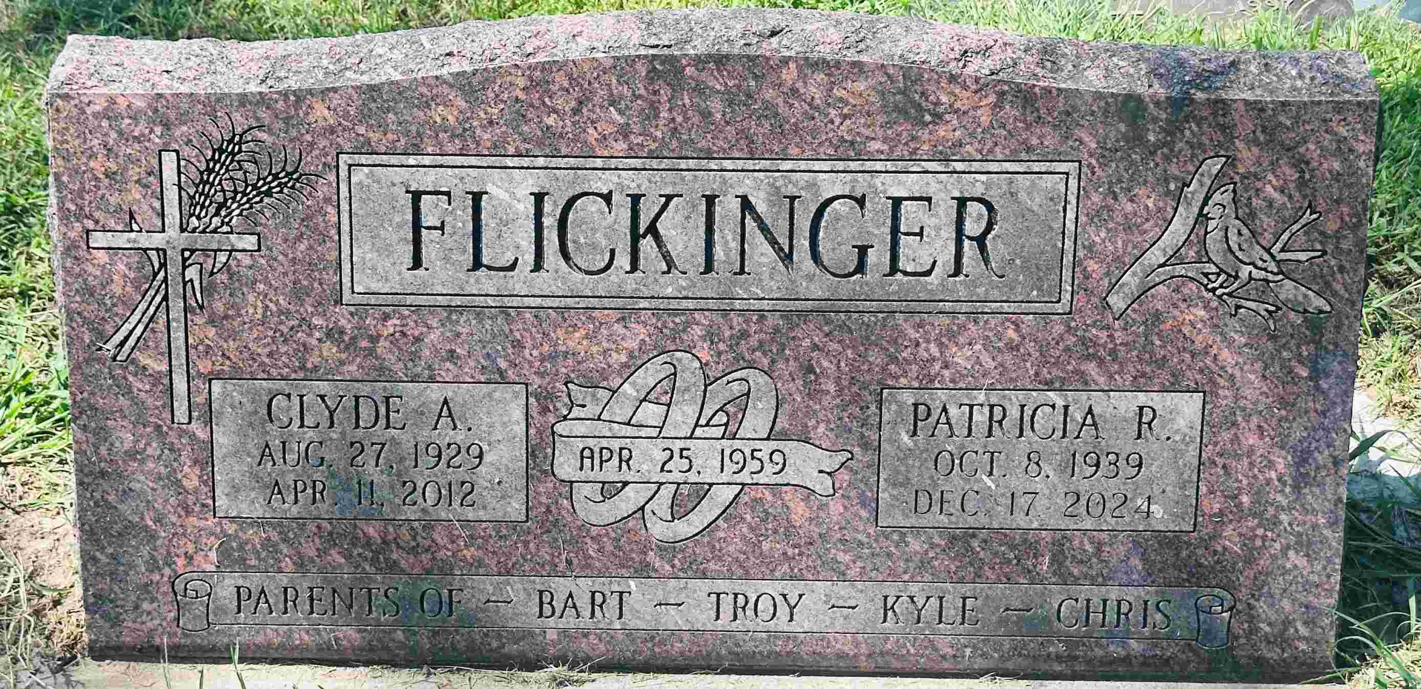 Flickinger, Clyde Alan | Sterling Cemetery, 500 E. Cleveland Avenue ...